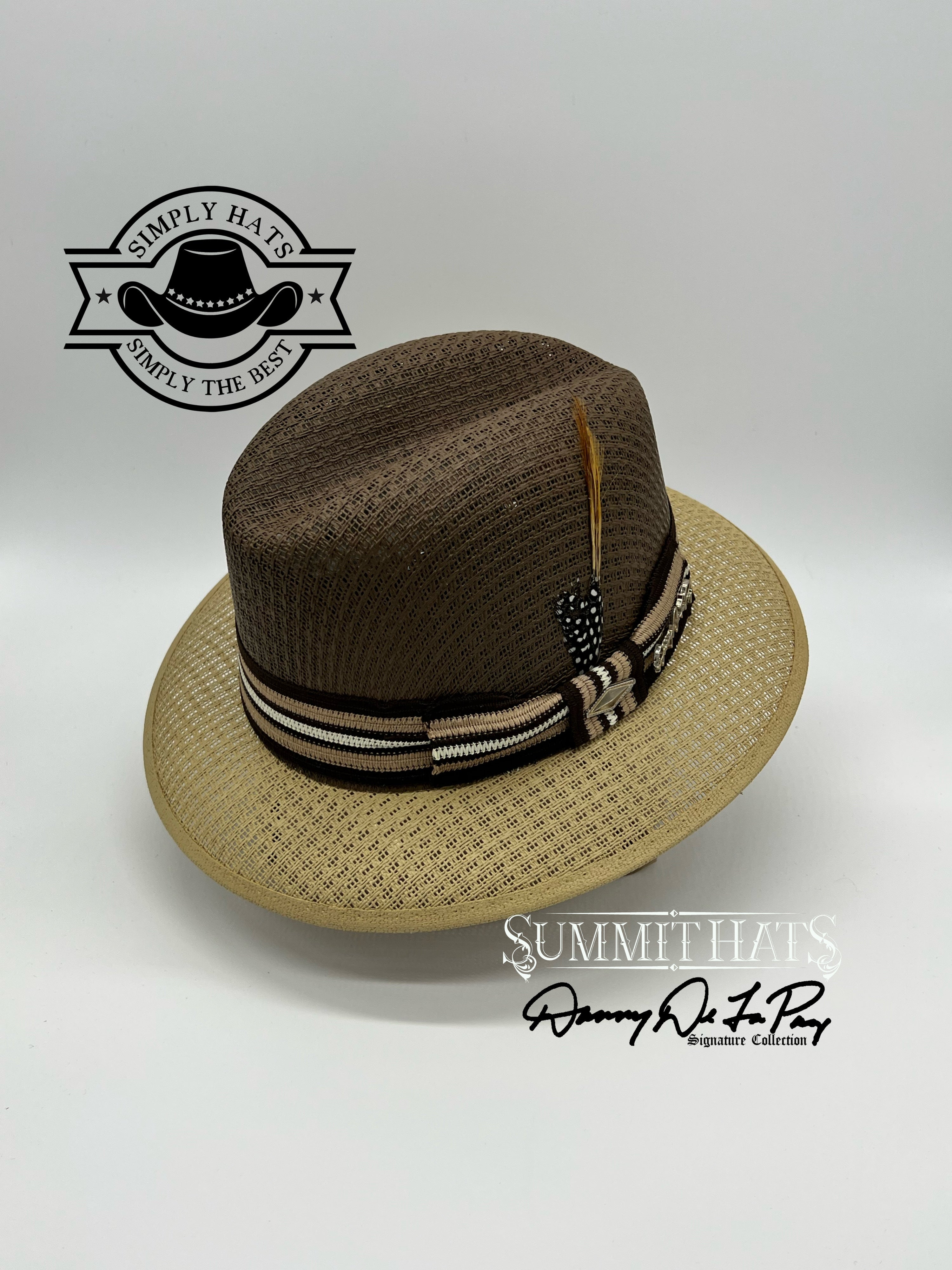 Danny De La Paz Signature Hat - Dark Brown/Khaki | Simply Hats