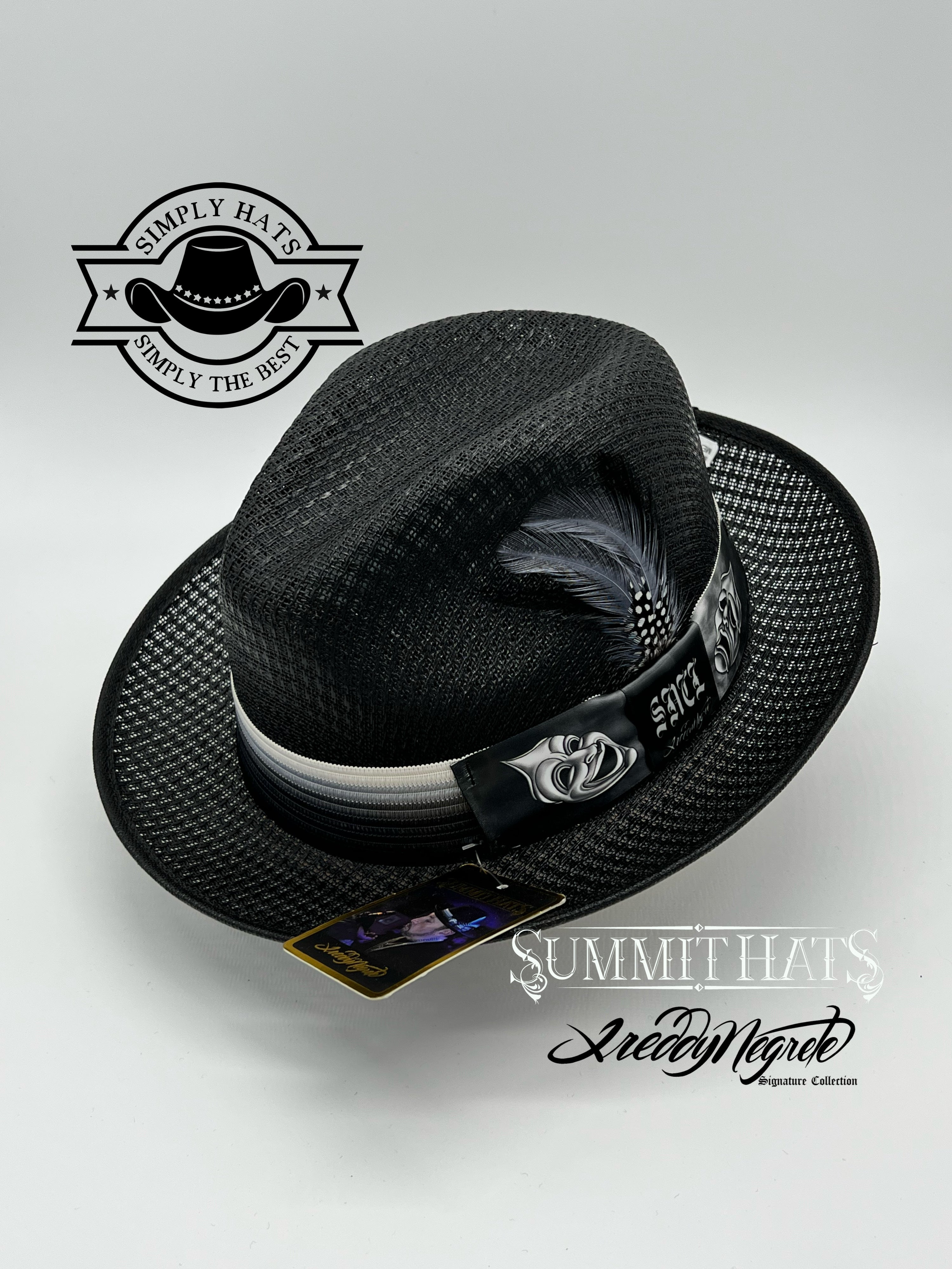 Freddy Negrete Smile Now Cry Later - Black | Simply Hats