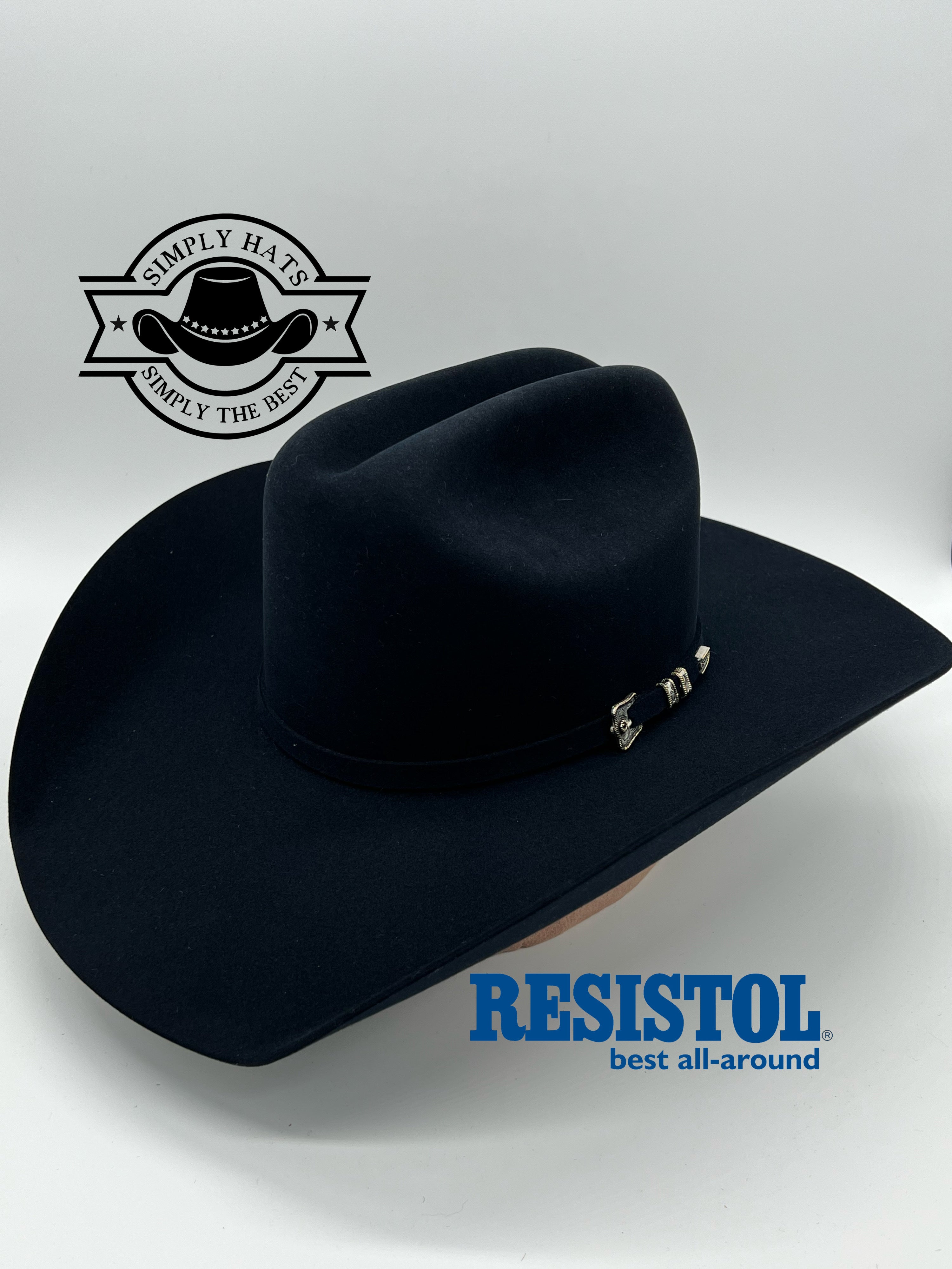 30x "Grand" Resistol - Navy | Simply Hats