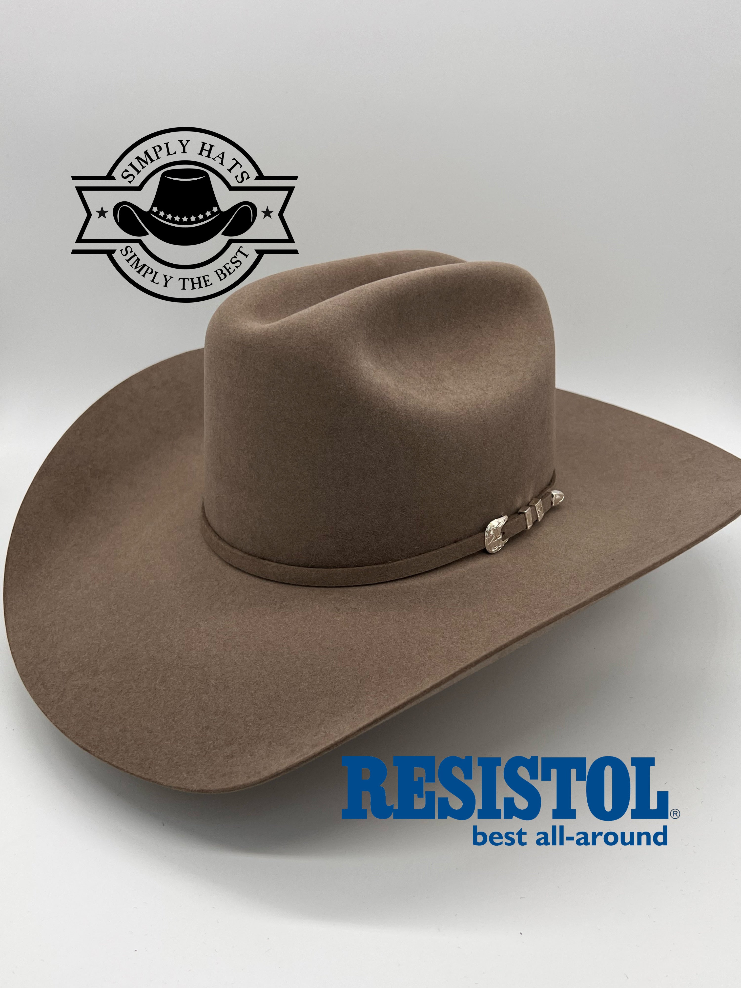 1000x "Resistol Pure" 100% Beaver - Natural | Simply Hats