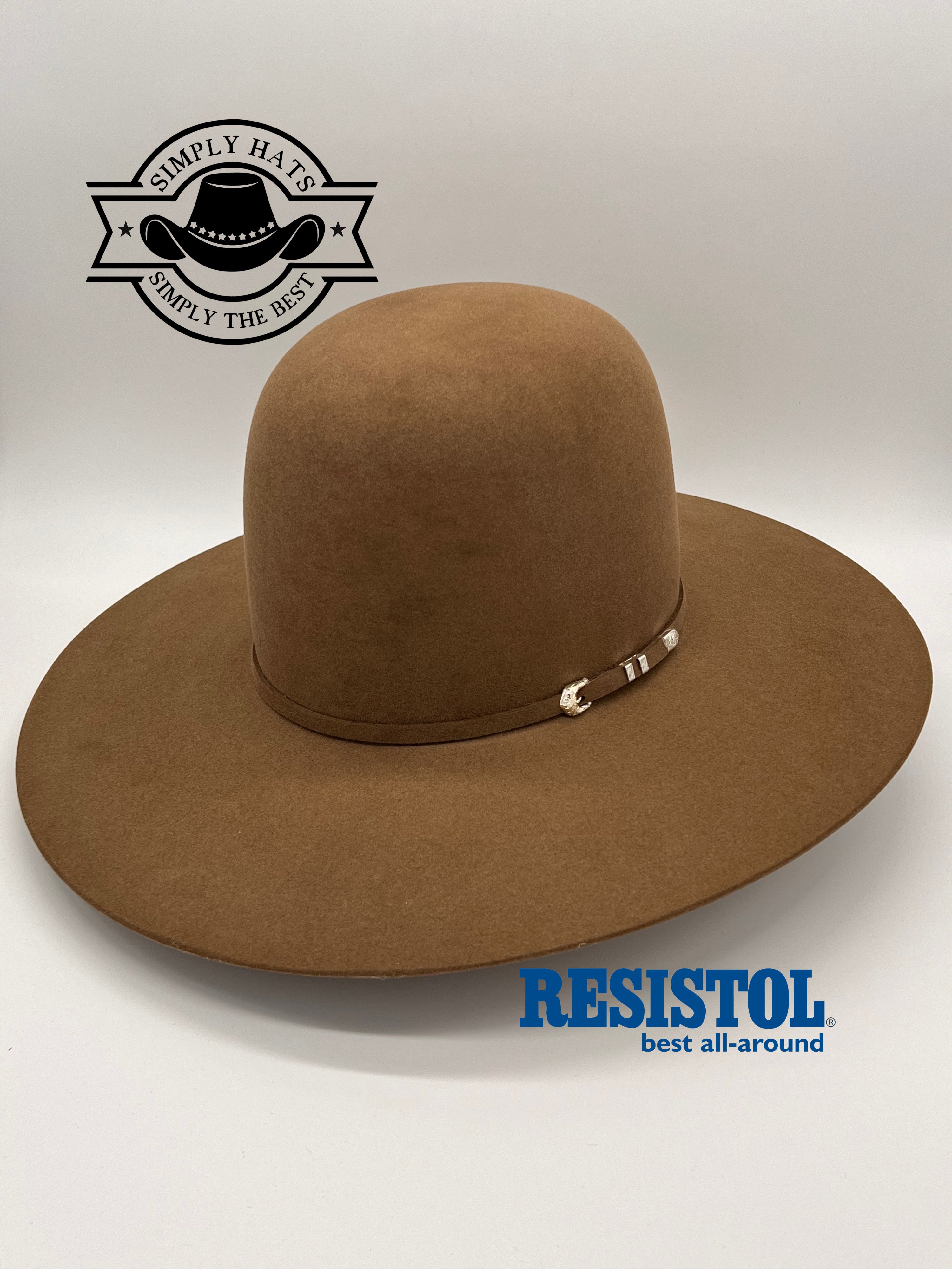 40x "Arena" Resistol Open Crown - Dunn | Simply Hats