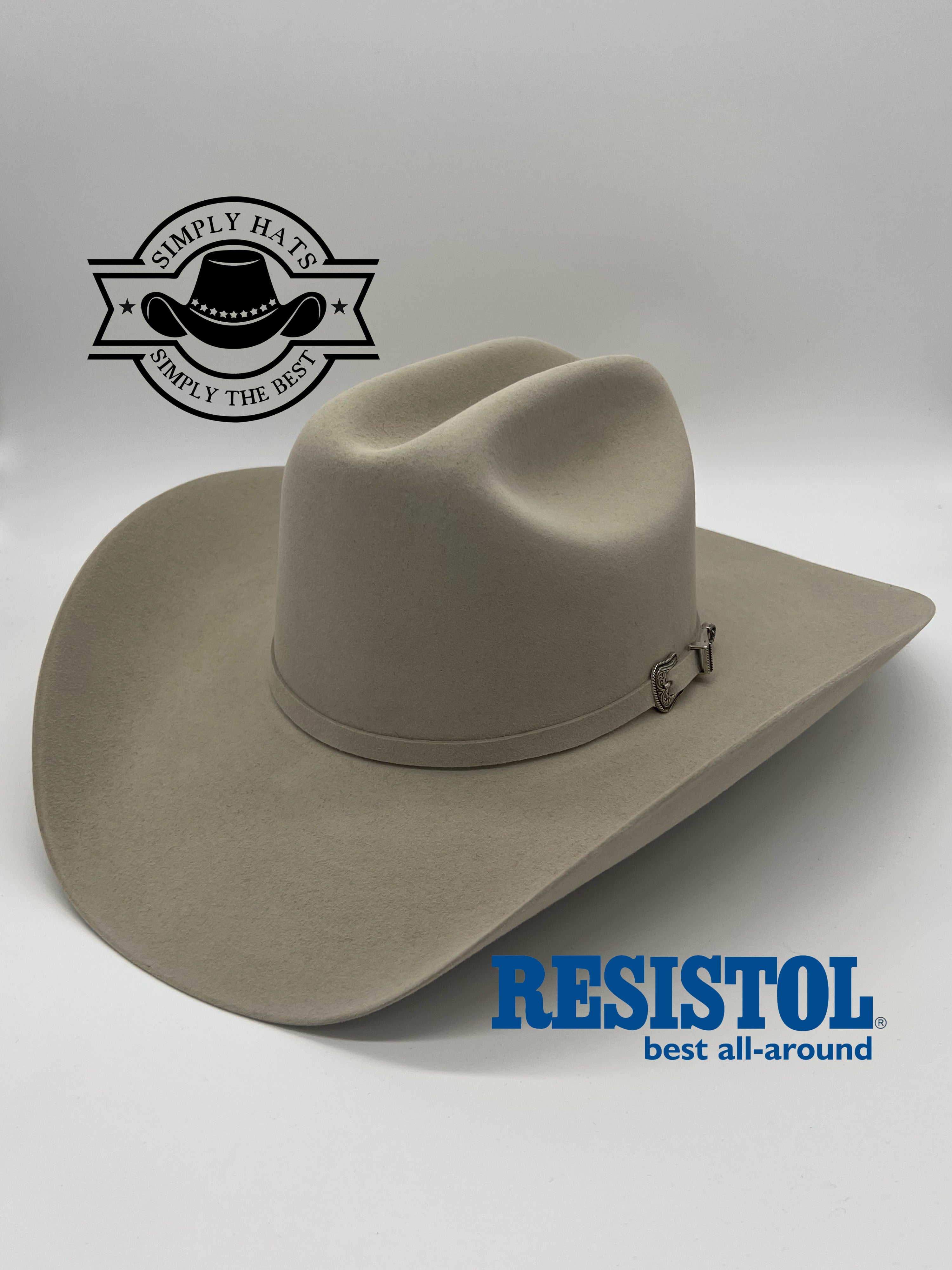 5x "The Challenger" Resistol - Silverbelly | Simply Hats