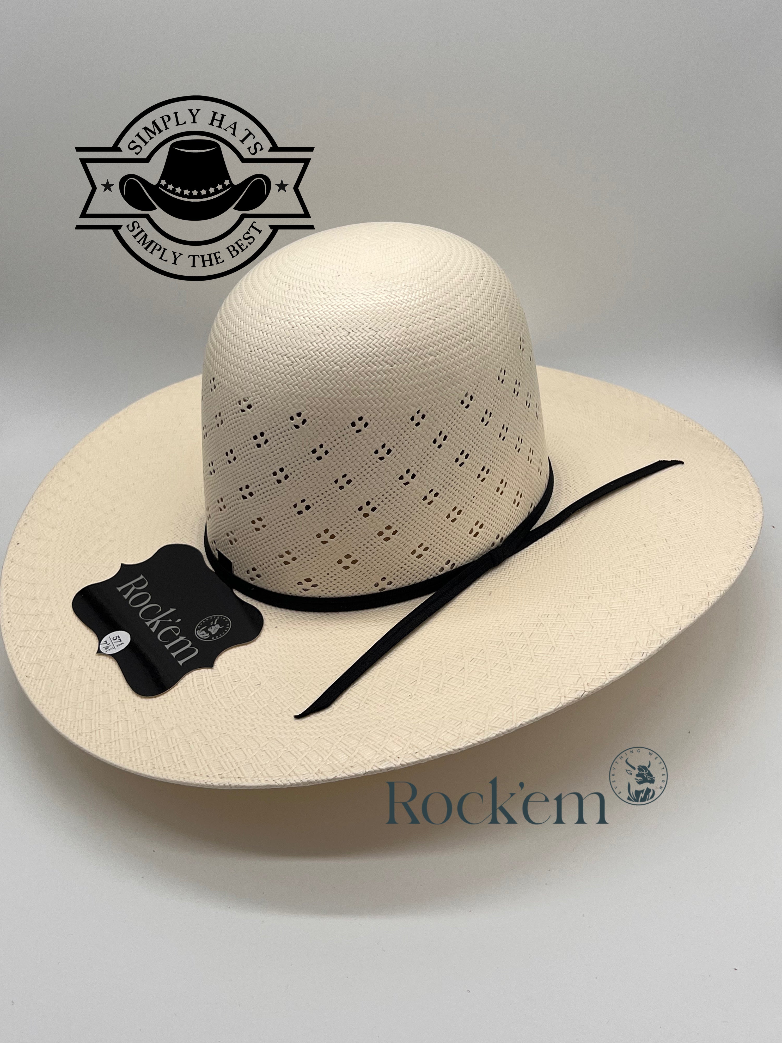 "Clover" Open Crown - Natural | Simply Hats