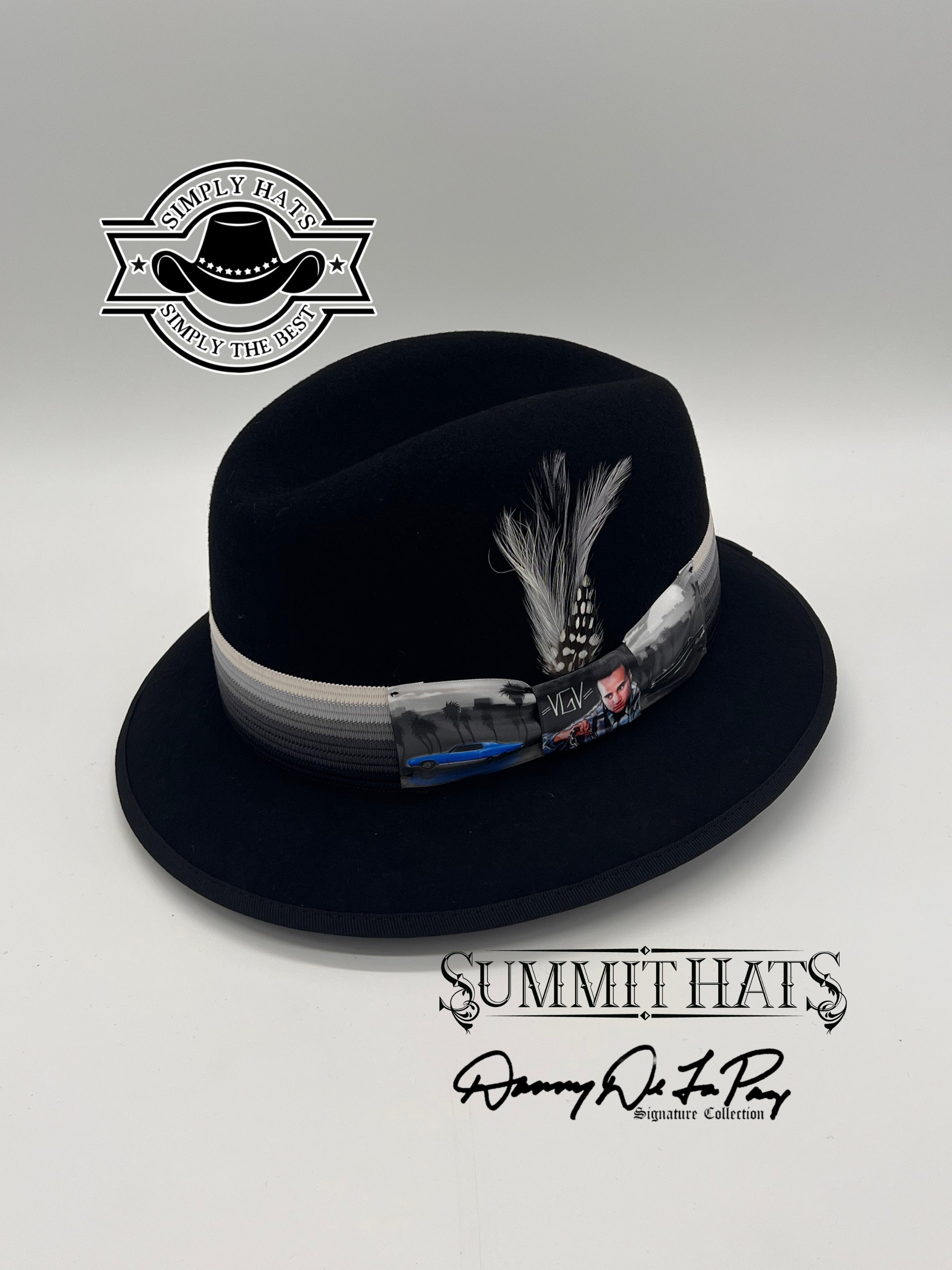 Danny De La Paz Australian Wool Felt Icon Series SE - Ombre Black GB ...