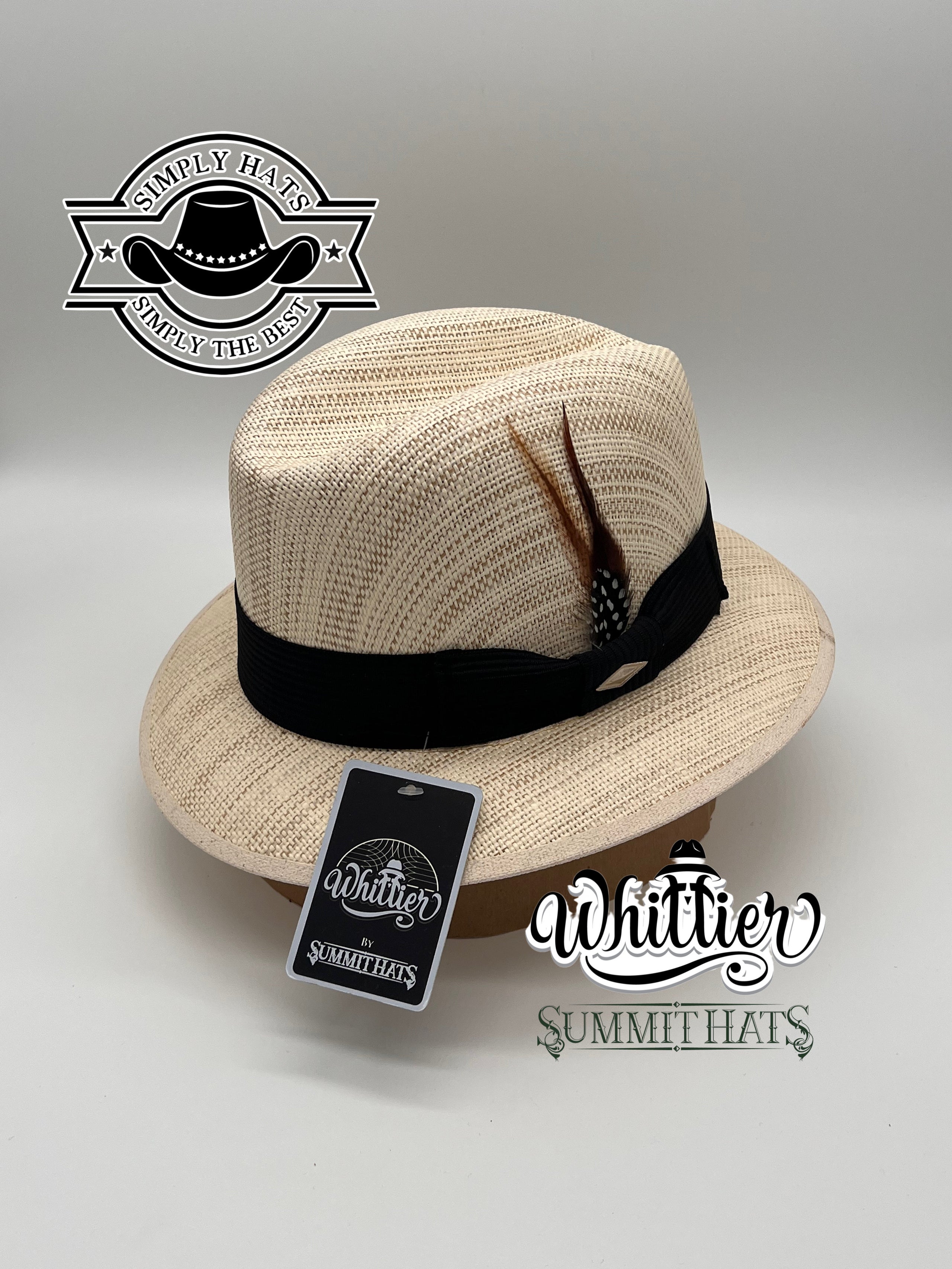 Whittier Straw Lowrider - Khaki | Simply Hats Whittier Straw Lowrider - Khaki | Simply Hats
