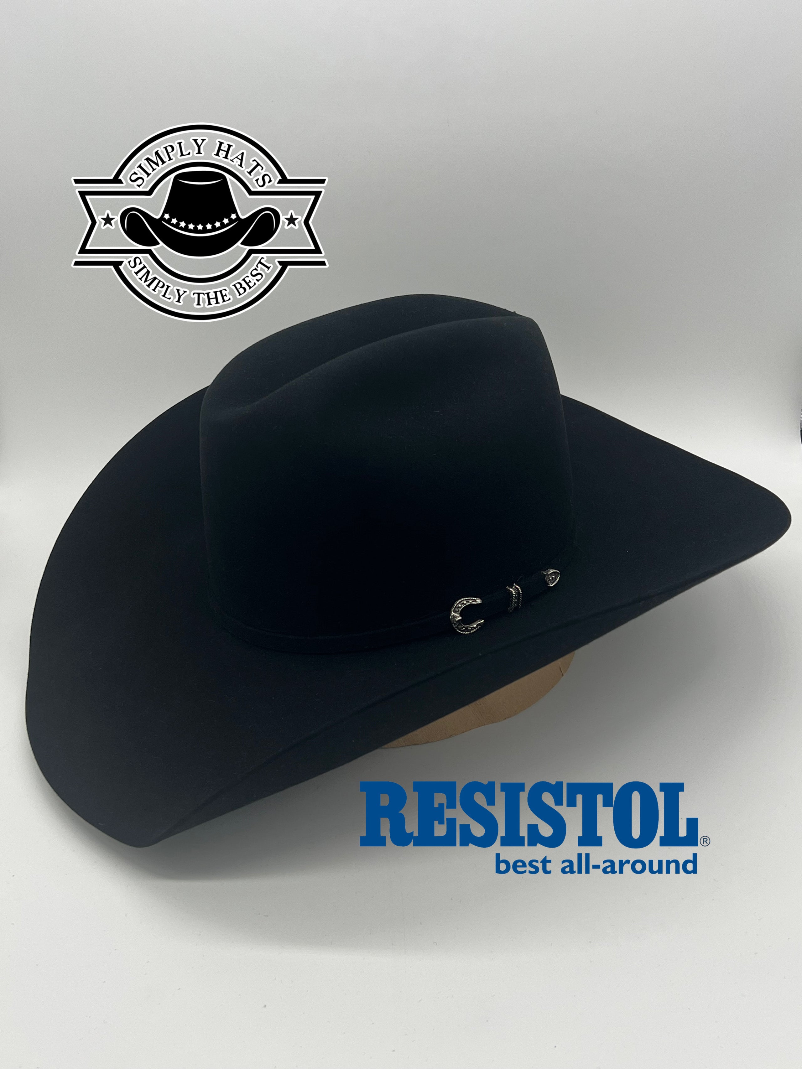 30x "Rough N Ready" Resistol - Black | Simply Hats